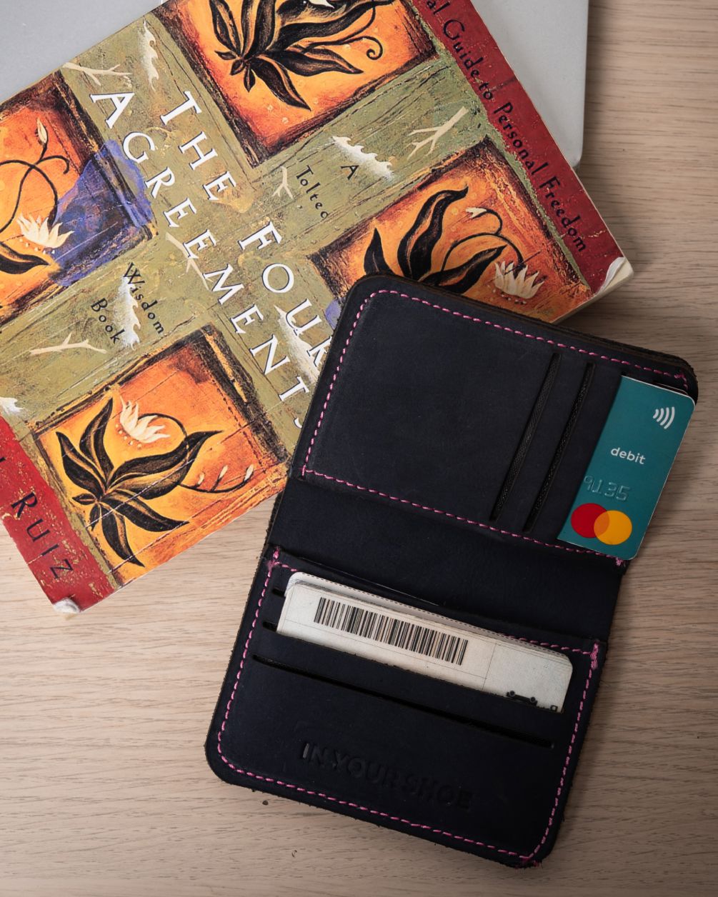 Navy Blue Wallet - IN YOUR SHOE